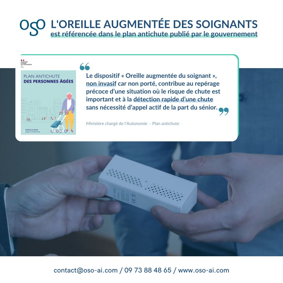 OSO référencé dans le plan antichute - Biotech Santé Bretagne