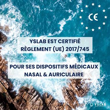 Dispositifs médicaux nasal et auriculaire : YSLAB certifié UE - Filière ...